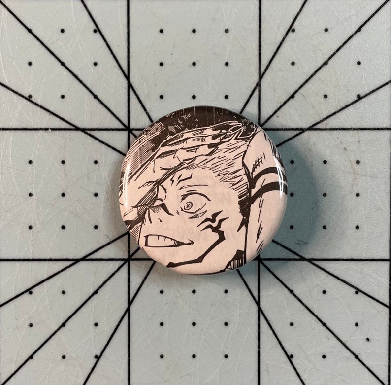 Jujutsu Kaisen Manga Anime Button Pin Batch 2 - Etsy