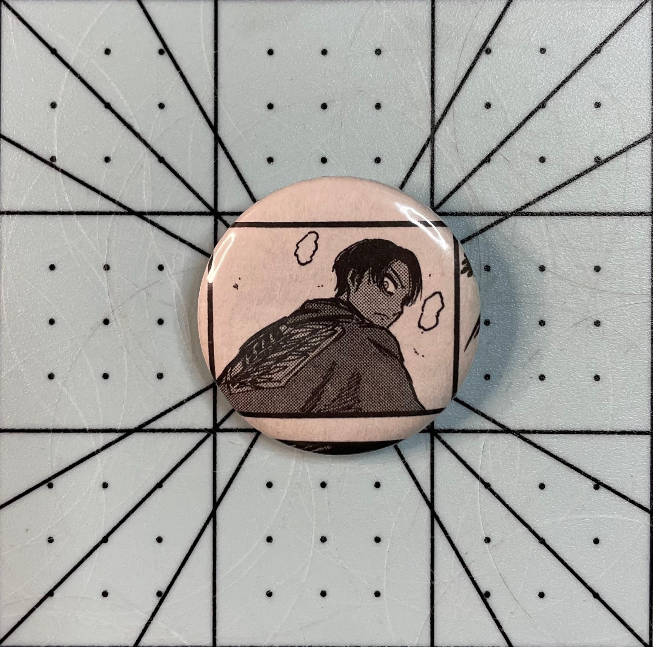 Attack on Titan Button Pins - Etsy