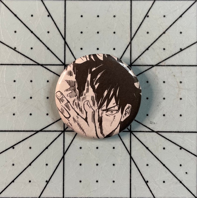 Jujutsu Kaisen Manga Anime Button Pin Batch 2 - Etsy