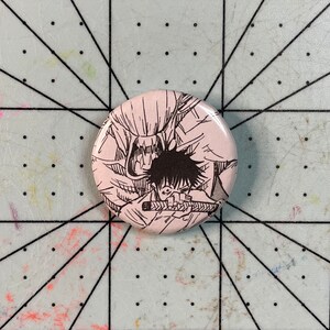 Jujutsu Kaisen Manga Anime Button Pin Yuta Okkotsu - Etsy