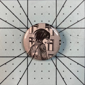 Attack on Titan Button Pins - Etsy