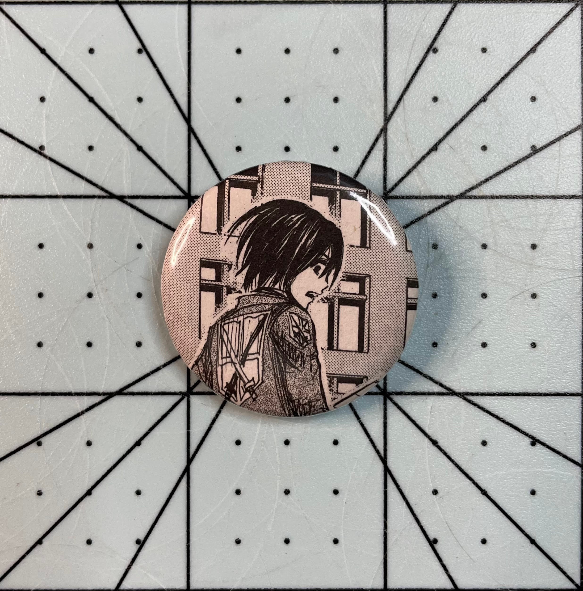 Attack on Titan Button Pins - Etsy