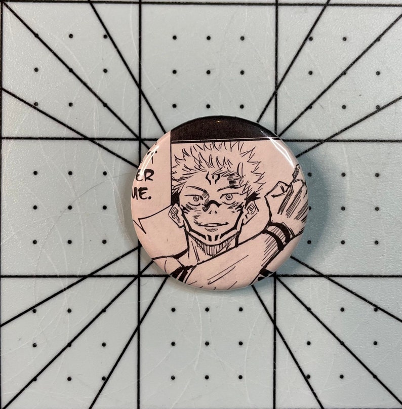 Jujutsu Kaisen Manga Anime Button Pin Batch 1 - Etsy