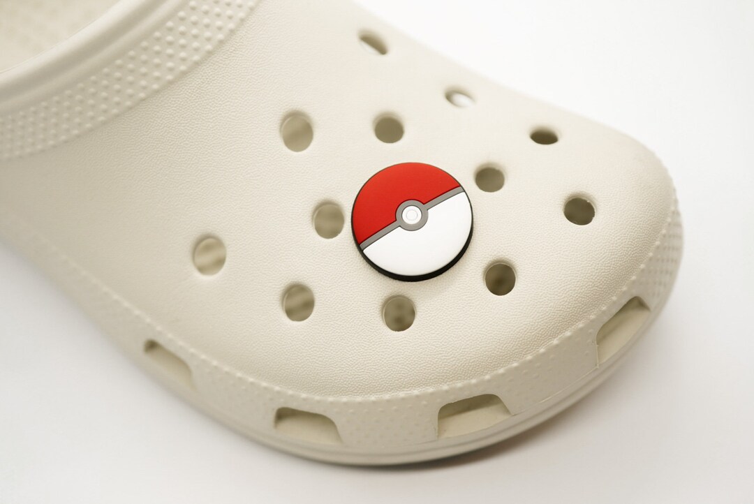 Poké Ball Pokémon Croc Charm Crocs Pokemon Crocs TCG - Etsy