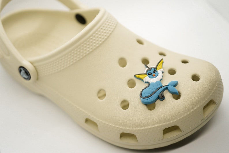 Pokémon Croc Charms Vaporeon Crocs Pokemon Crocs TCG Card Collector ...