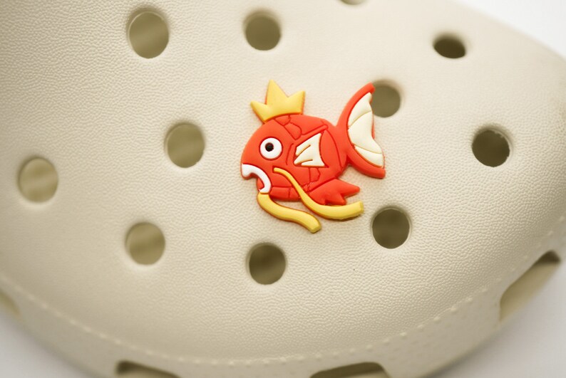 Magikarp Pokémon Croc Charm Crocs Pokemon Crocs TCG - Etsy