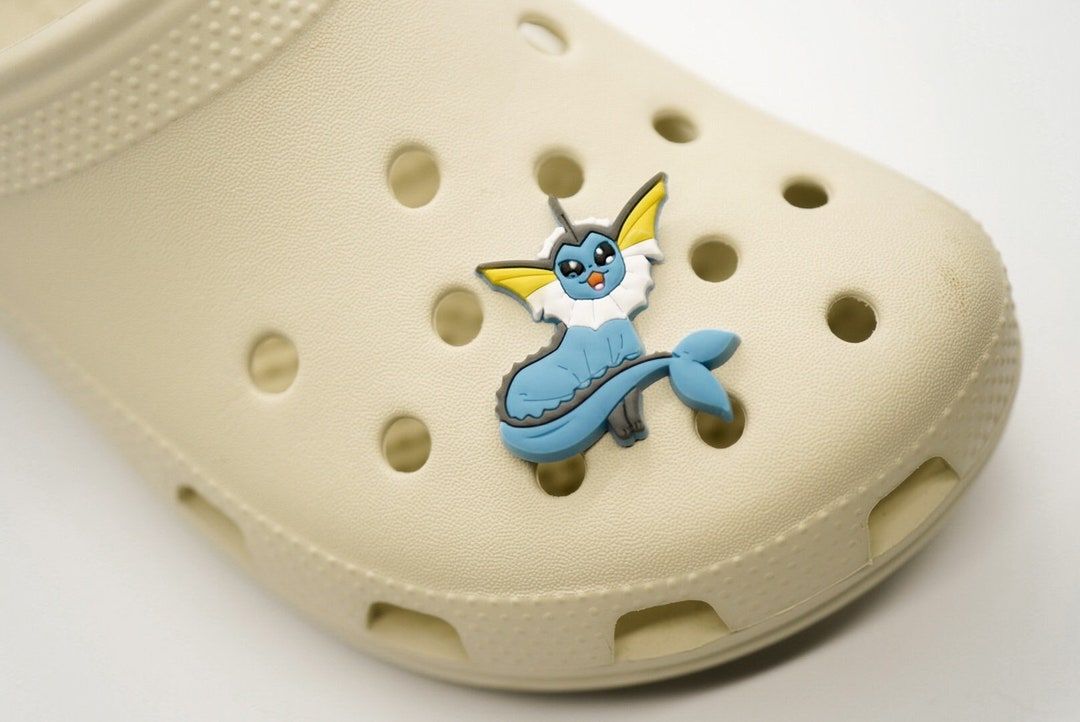 Pokémon Croc Charms Vaporeon Crocs Pokemon Crocs TCG Card Collector ...