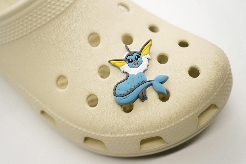Pokémon Croc Charms Vaporeon Crocs Pokemon Crocs TCG Card Collector ...