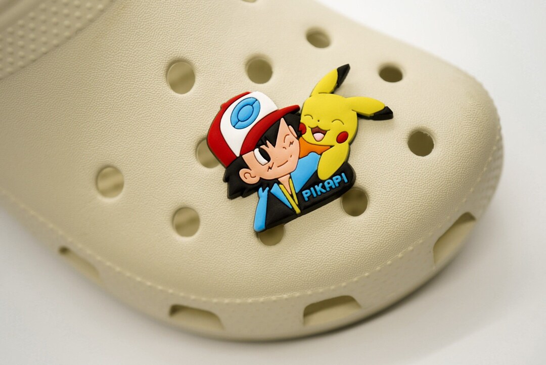 Ash & Pikachu Pokémon Croc Charm Crocs Pokemon Crocs TCG Card Collector ...