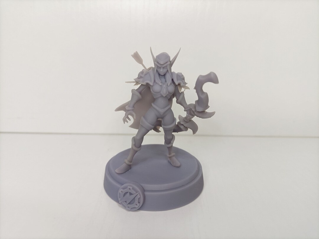 Elf Banshee Miniature 3d Resin - Etsy