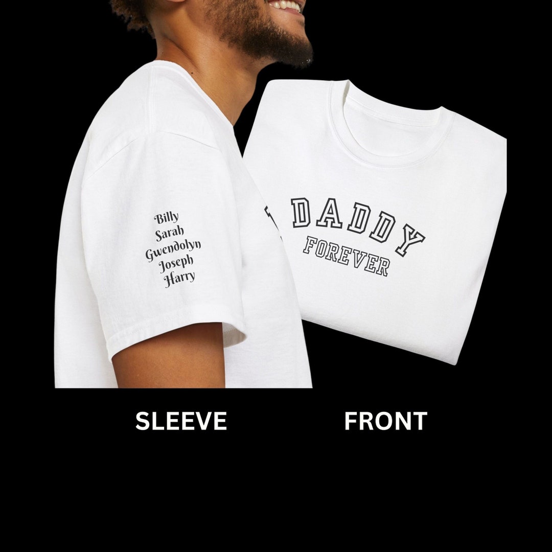 Gifted Sleeve Name, Mom Name Sleeve, Gift-for Name on Sleeve, Custom ...