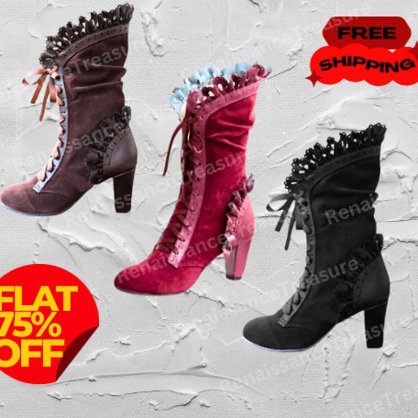 Medieval High Heels - Etsy