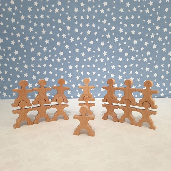 Wooden Acrobat Toy - Etsy