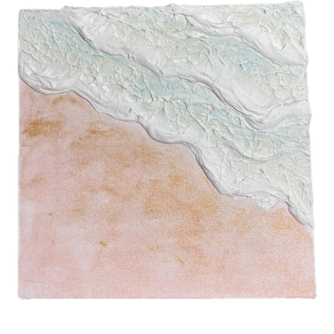 Dalgalar Doku Tablo,3 Boyutlu Tablo, Texture Art, Iskandinav Tablo ...