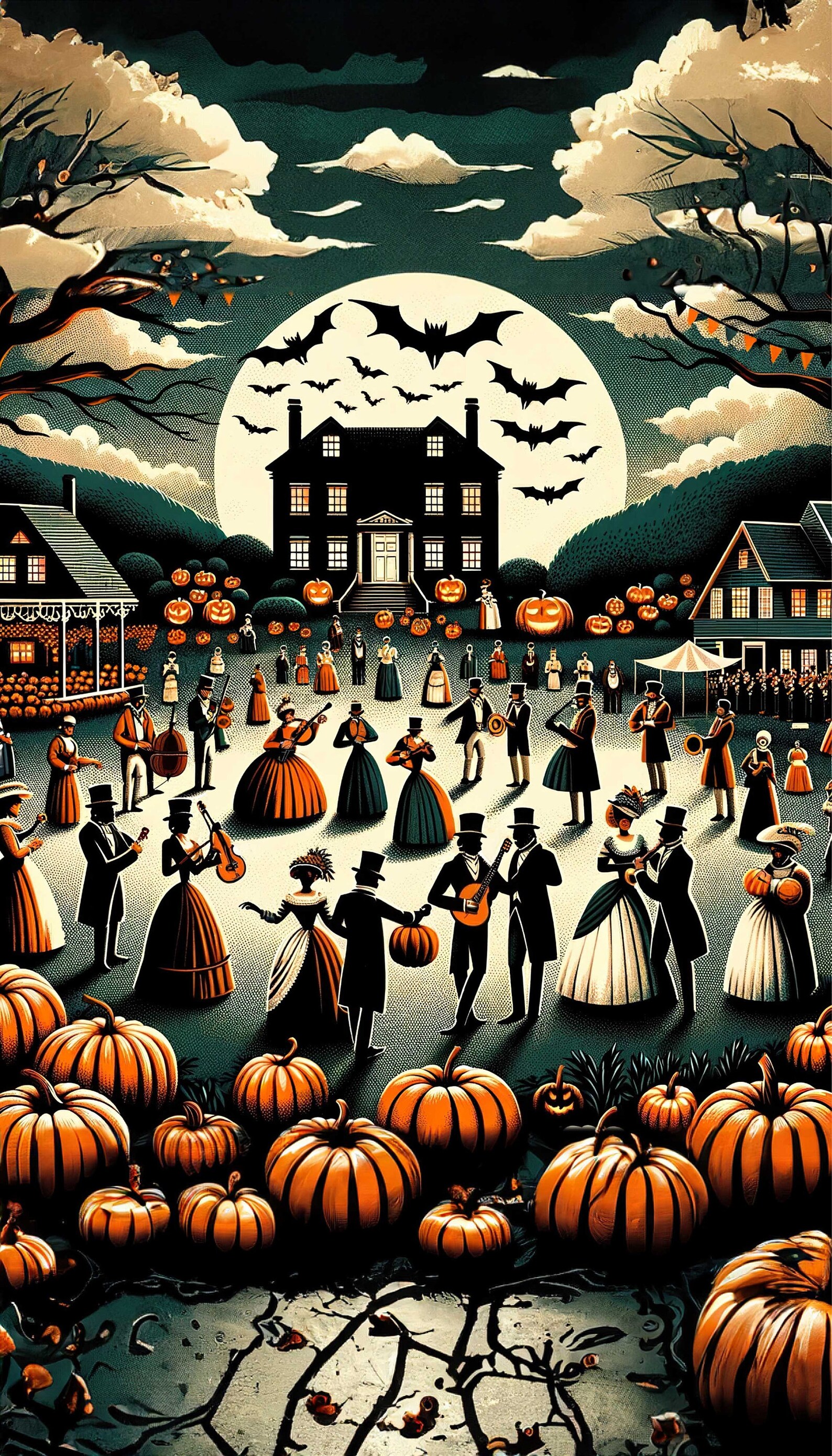 Halloween Night Downloadable Poster - Etsy