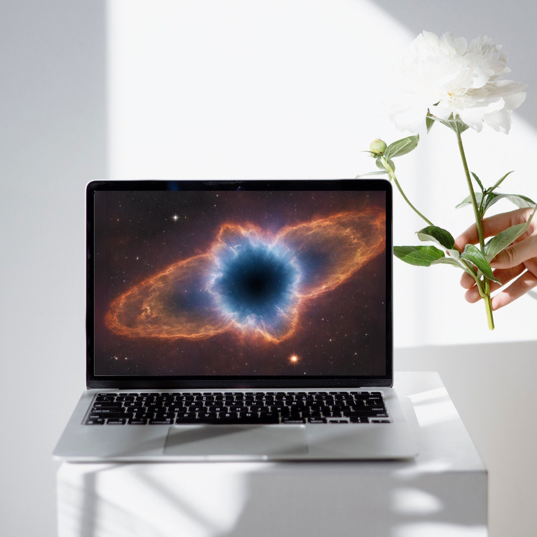Galaxy/space Themed Desktop Wallpaper Bundle - Etsy