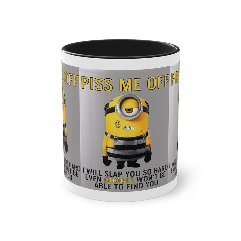 Piss Me off Minion Coffee Mug - Etsy