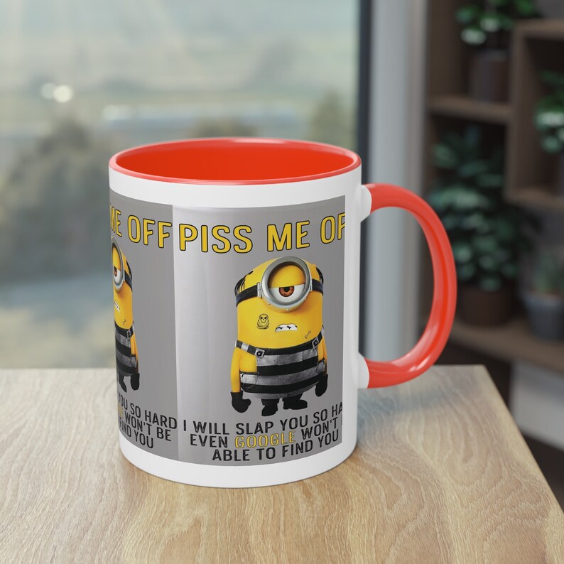 Piss Me off Minion Coffee Mug - Etsy