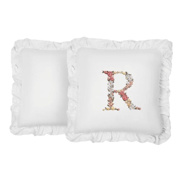 Initial Cushion - Etsy