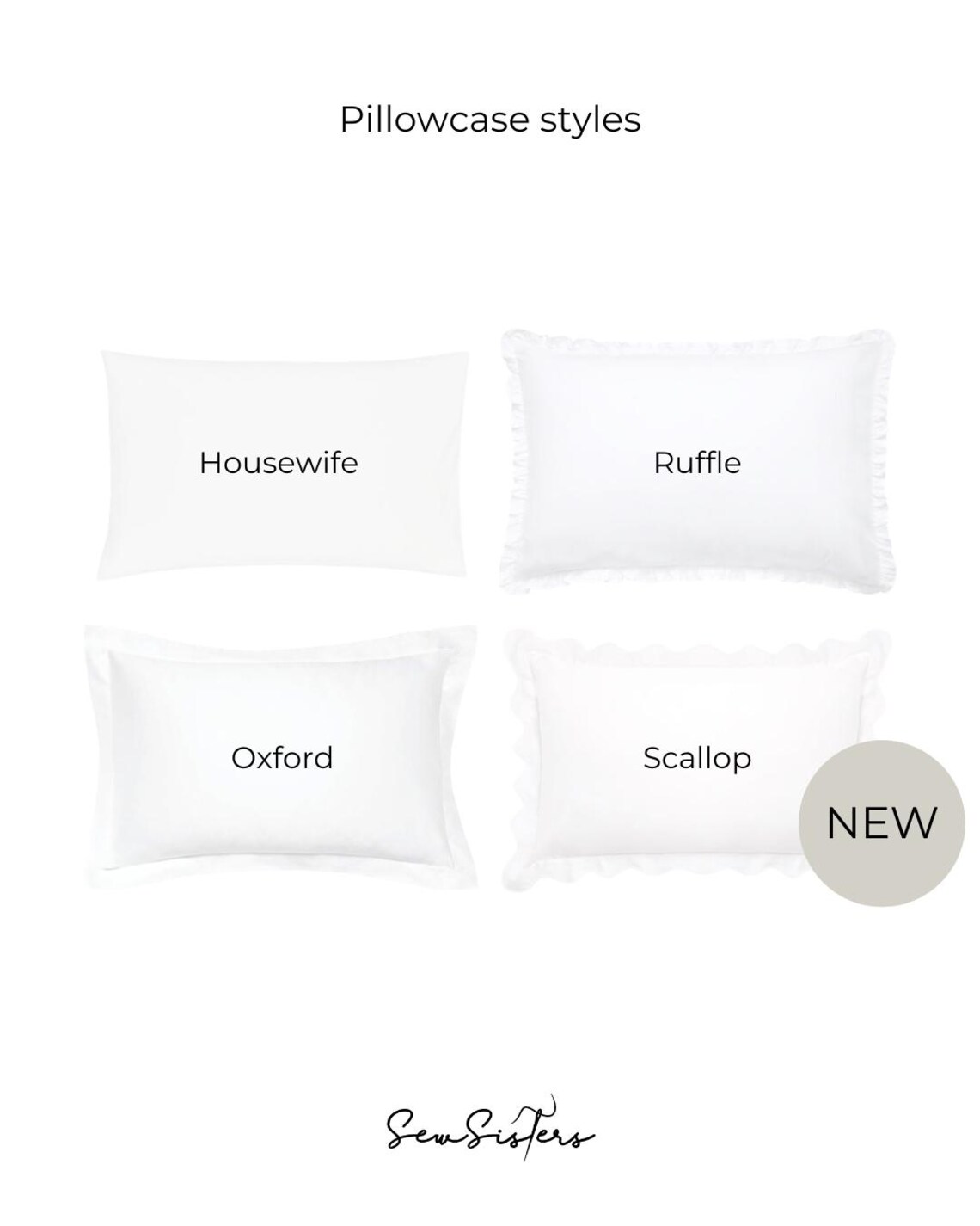 The Custom Message Pillowcase: Personalised Embroidered Pillowcase - Etsy