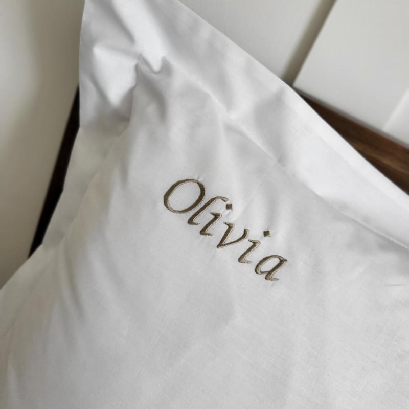 Monogram Pillowcases - Etsy