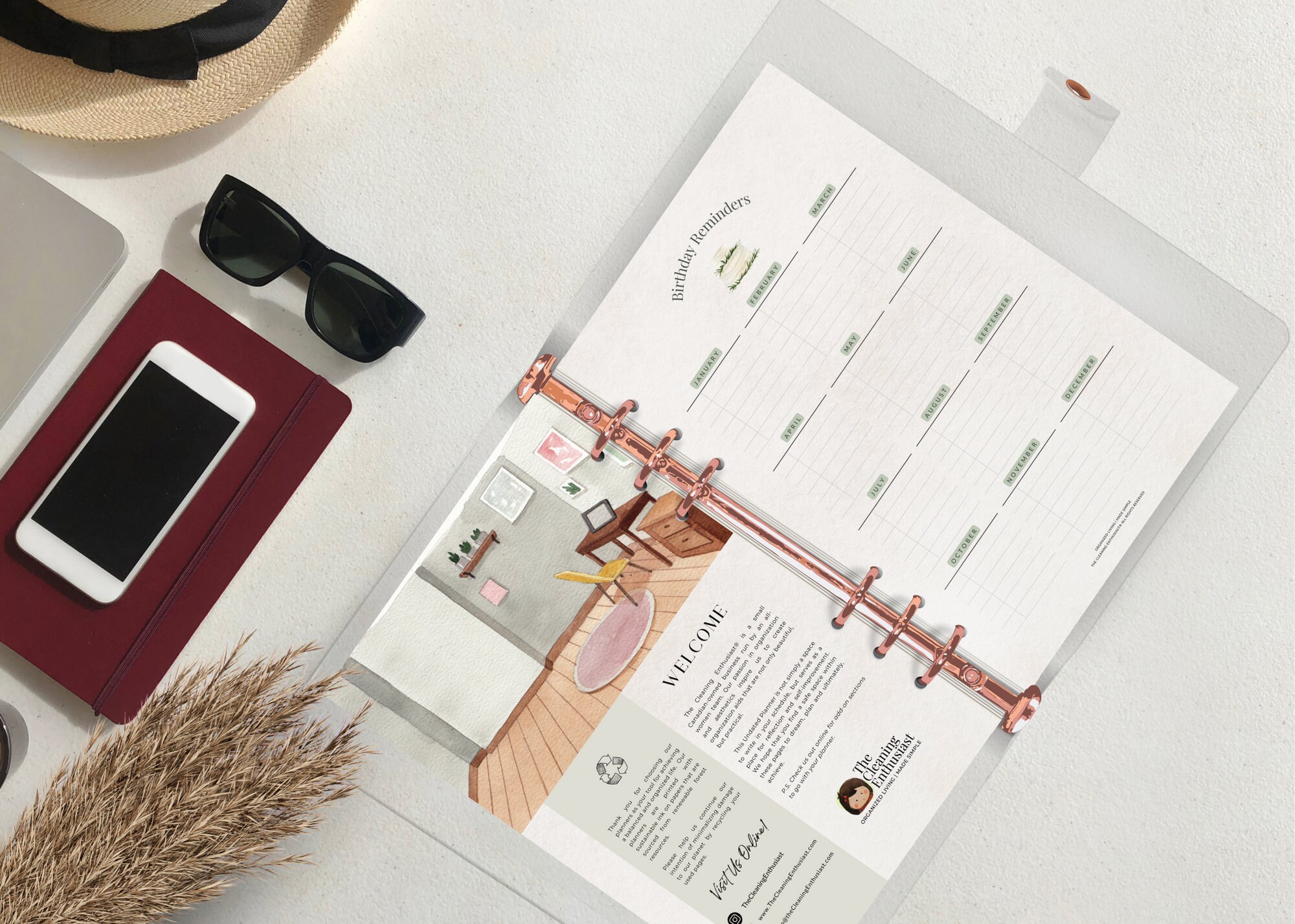 Weekly Planner | 2024 Physical Planner | Personalized Planner 2024 ...