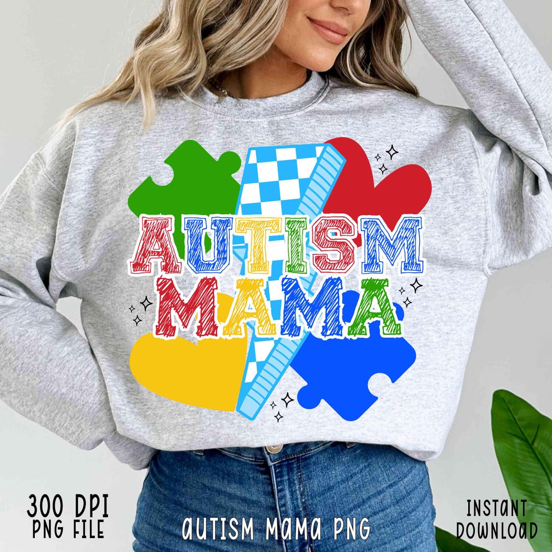Autism Mama Png Varsity Autism Awareness Png Autism Ribbon Png Autism ...