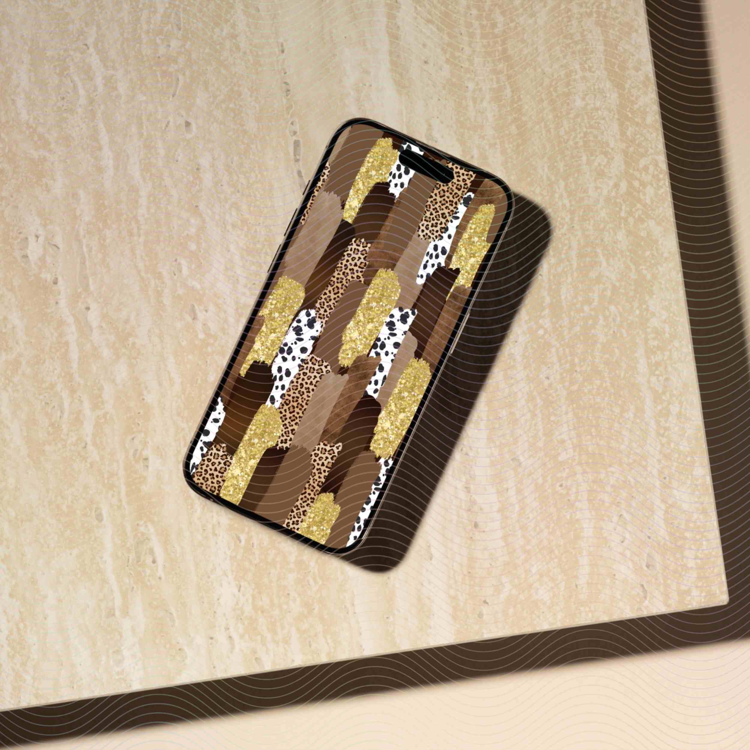 Brushstroke Background Png Brown Glitter Melanin Brush Stroke Png ...