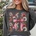 Varsity Letters Floral PNG Spring Daisy Monogram Font Easter Alphabet ...