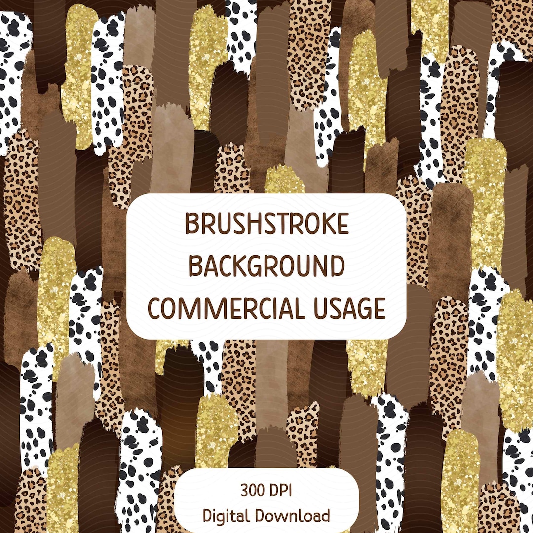 Brushstroke Background Png Brown Glitter Melanin Brush Stroke Png ...