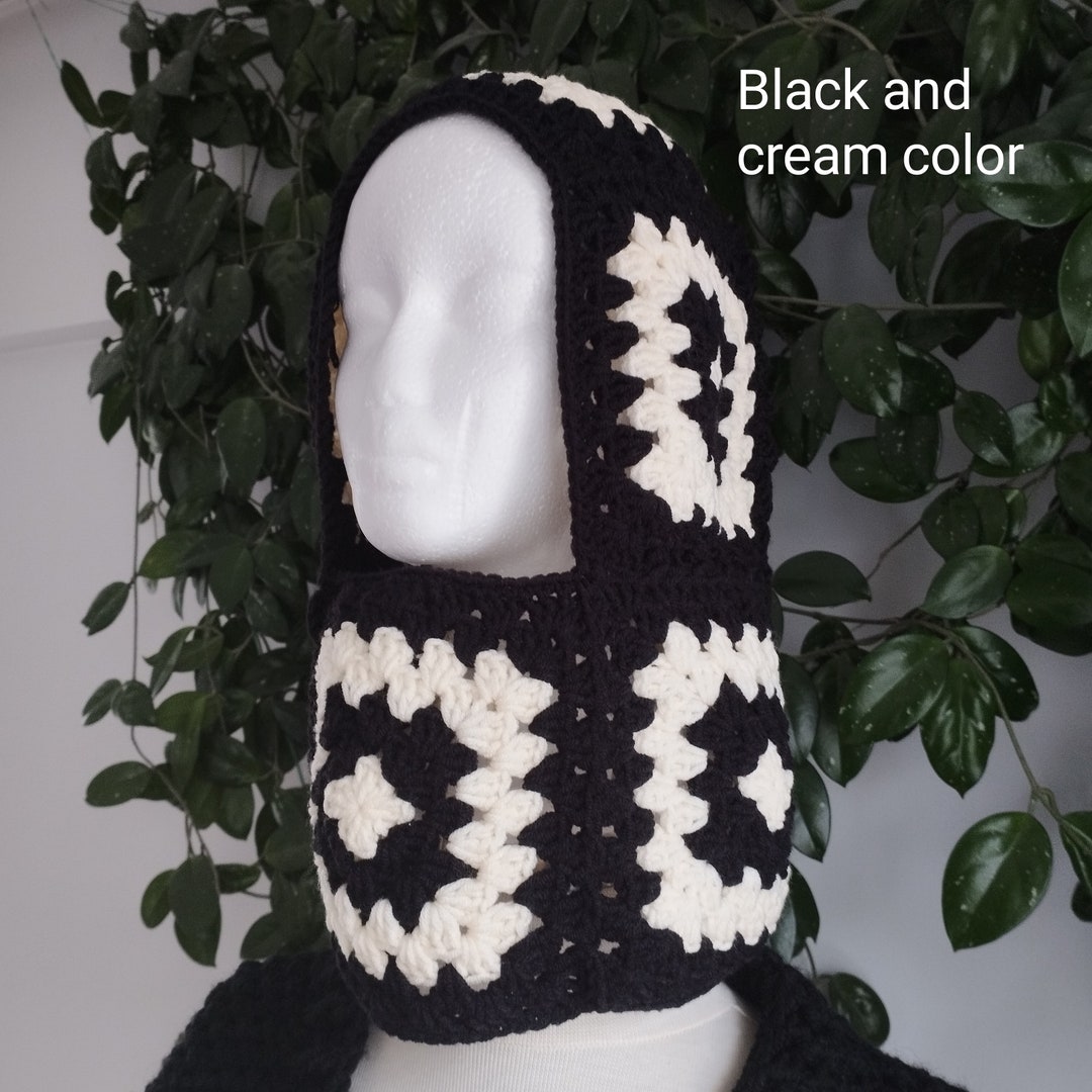 Crochet Balaclava, Knit Balaclava, Granny Square Balaclava, Bhava's ...