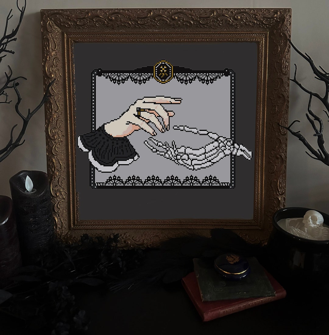 Second Mourning Victorian Cross Stitch Pattern - Etsy