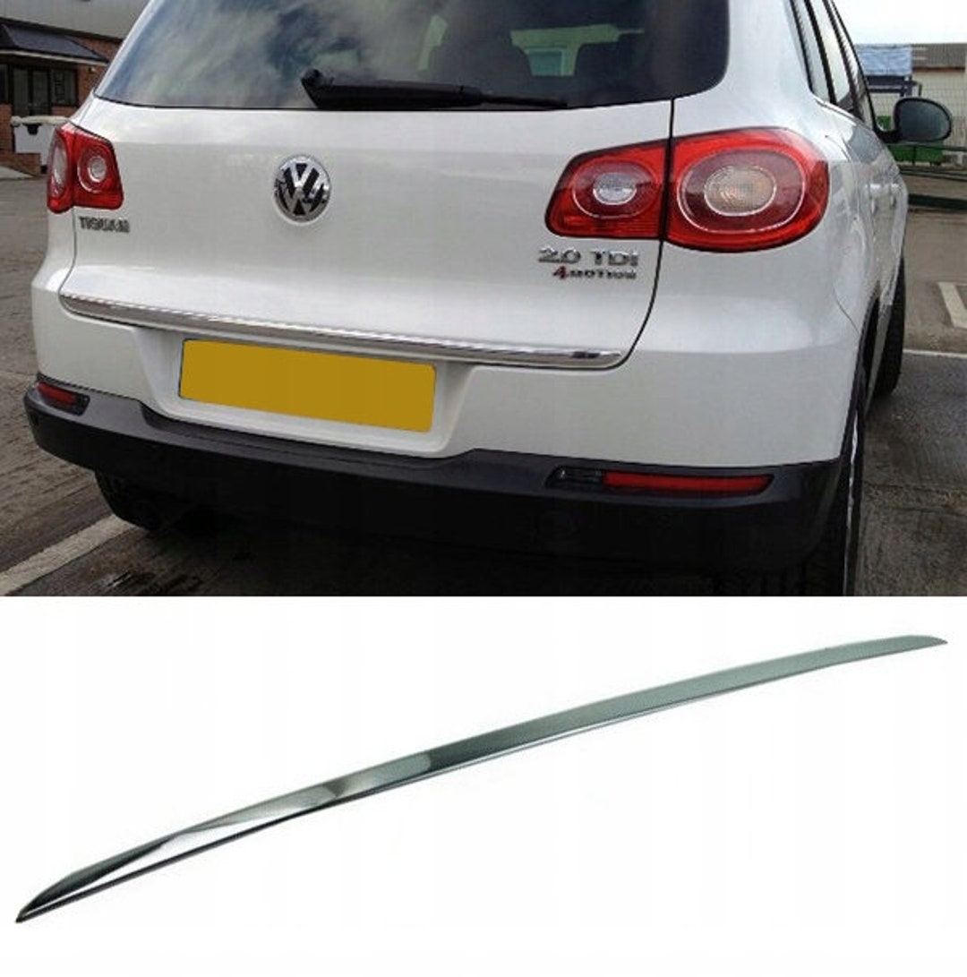 VW TIGUAN Chrome Trunk Trim Tailgate Accent Premium Car - Etsy