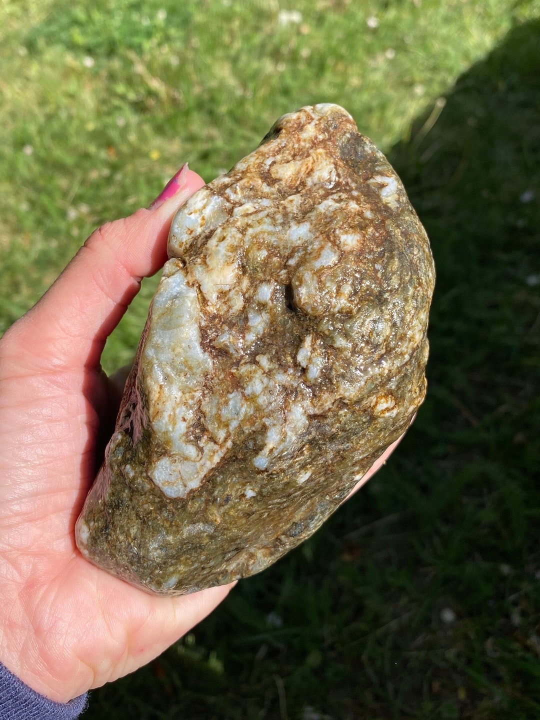 Botryoidal Nephrite Jade Stone Rare - Etsy