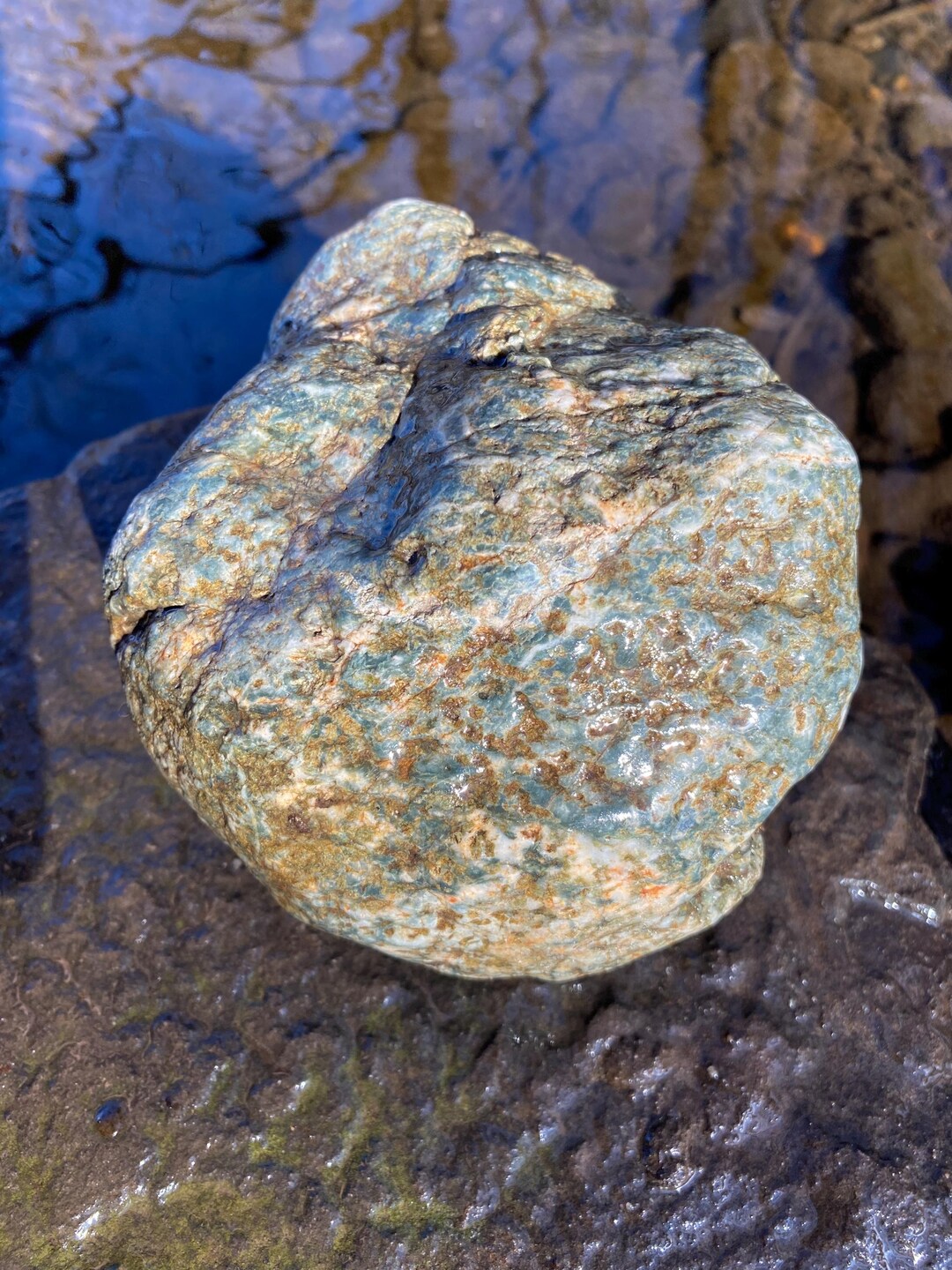 Blue Washington Jade Rock, Raw Nephrite Variety, 4.2 Lbs. (1.9 Kg.) - Etsy