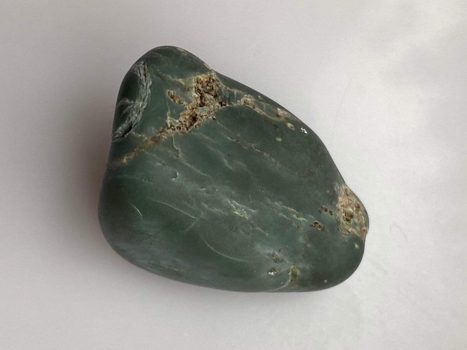 Washington Blue Nephrite Jade Pebble - Etsy
