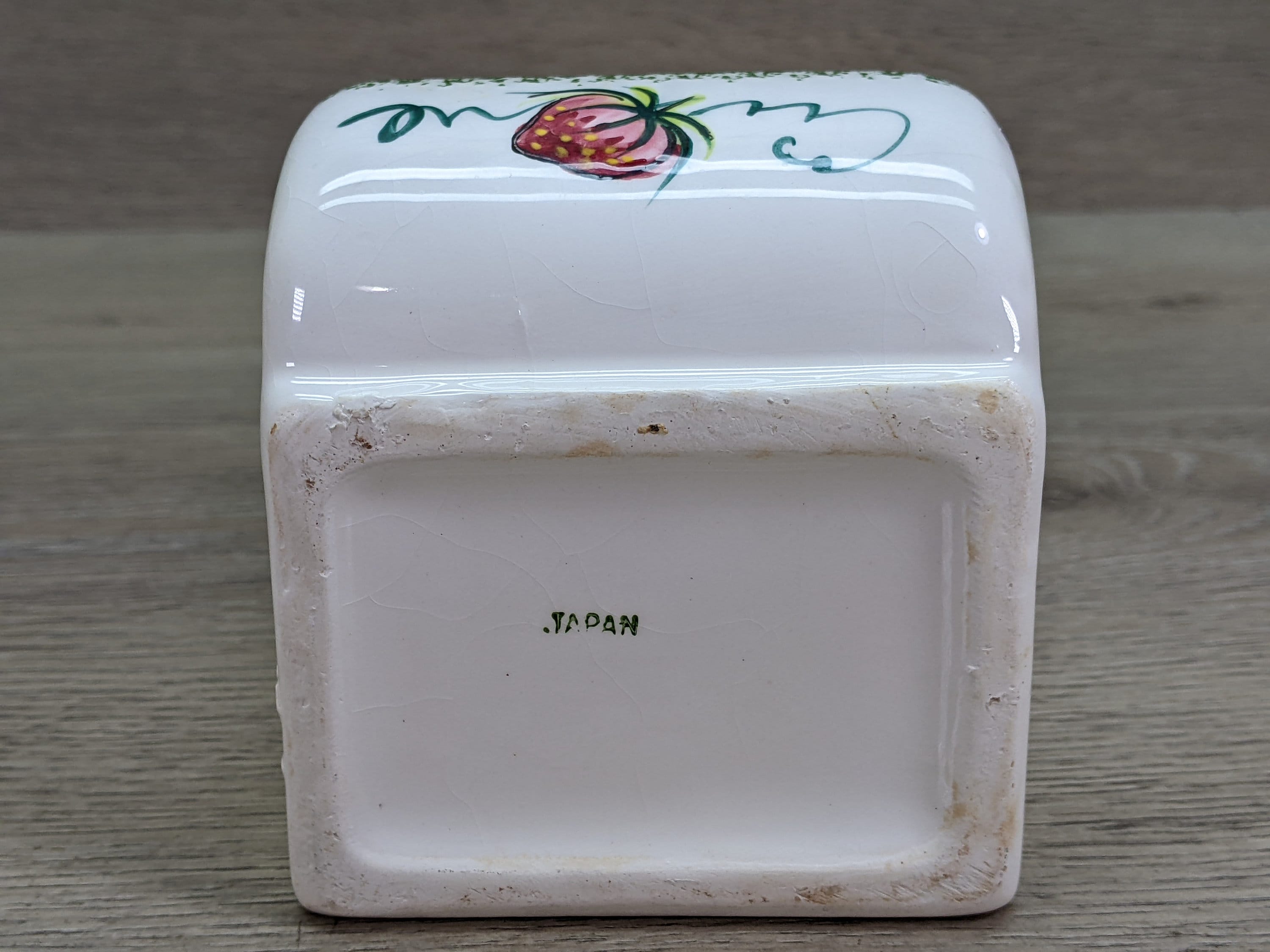 Vintage Ceramic Matchbox Wall Pocket, Match Holder, Made in Japan ...