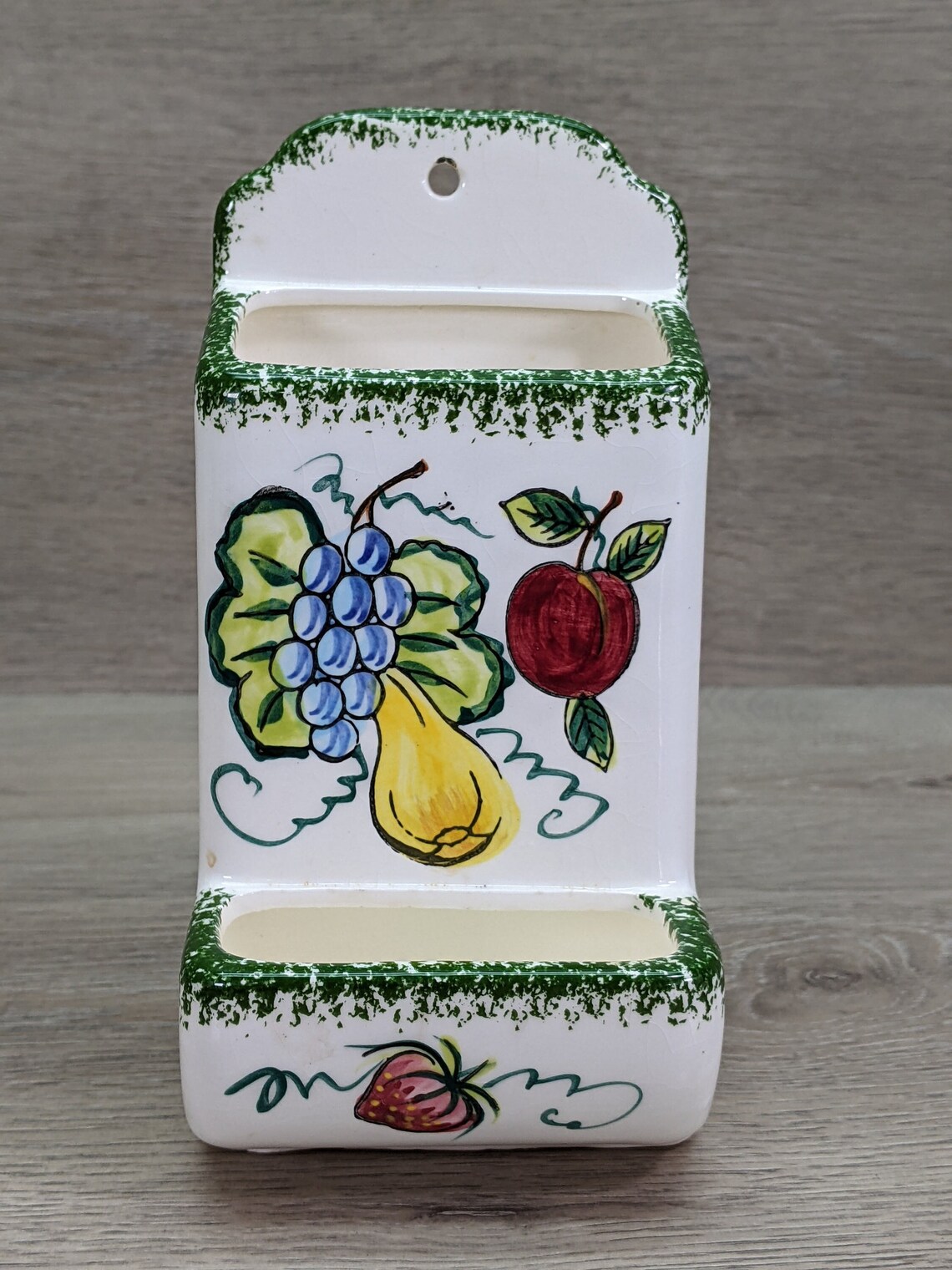 Vintage Ceramic Matchbox Wall Pocket, Match Holder, Made in Japan ...