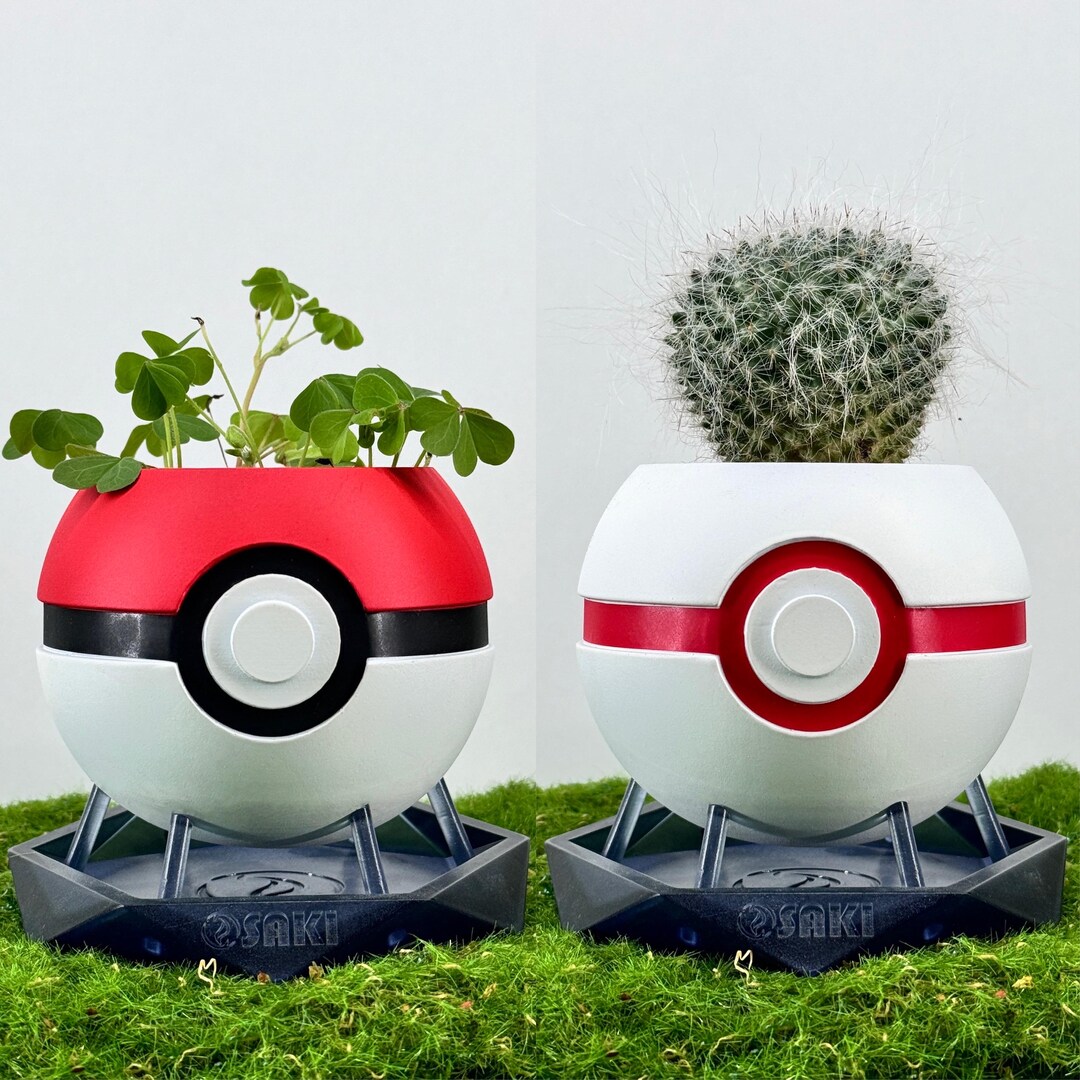 Pokeball Flower Pot - Honorball - Original Pokémon Gift, Interior ...