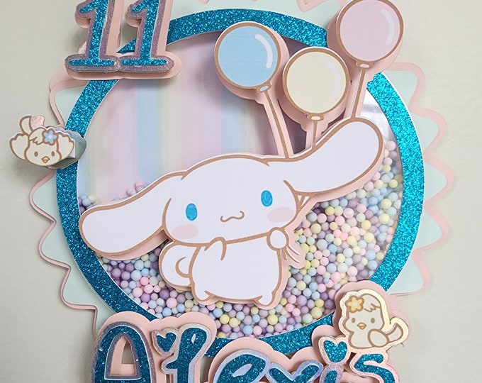 Cinnamoroll Cake Topper Cinnamoroll Birthday Cinnamoroll Sanrio ...