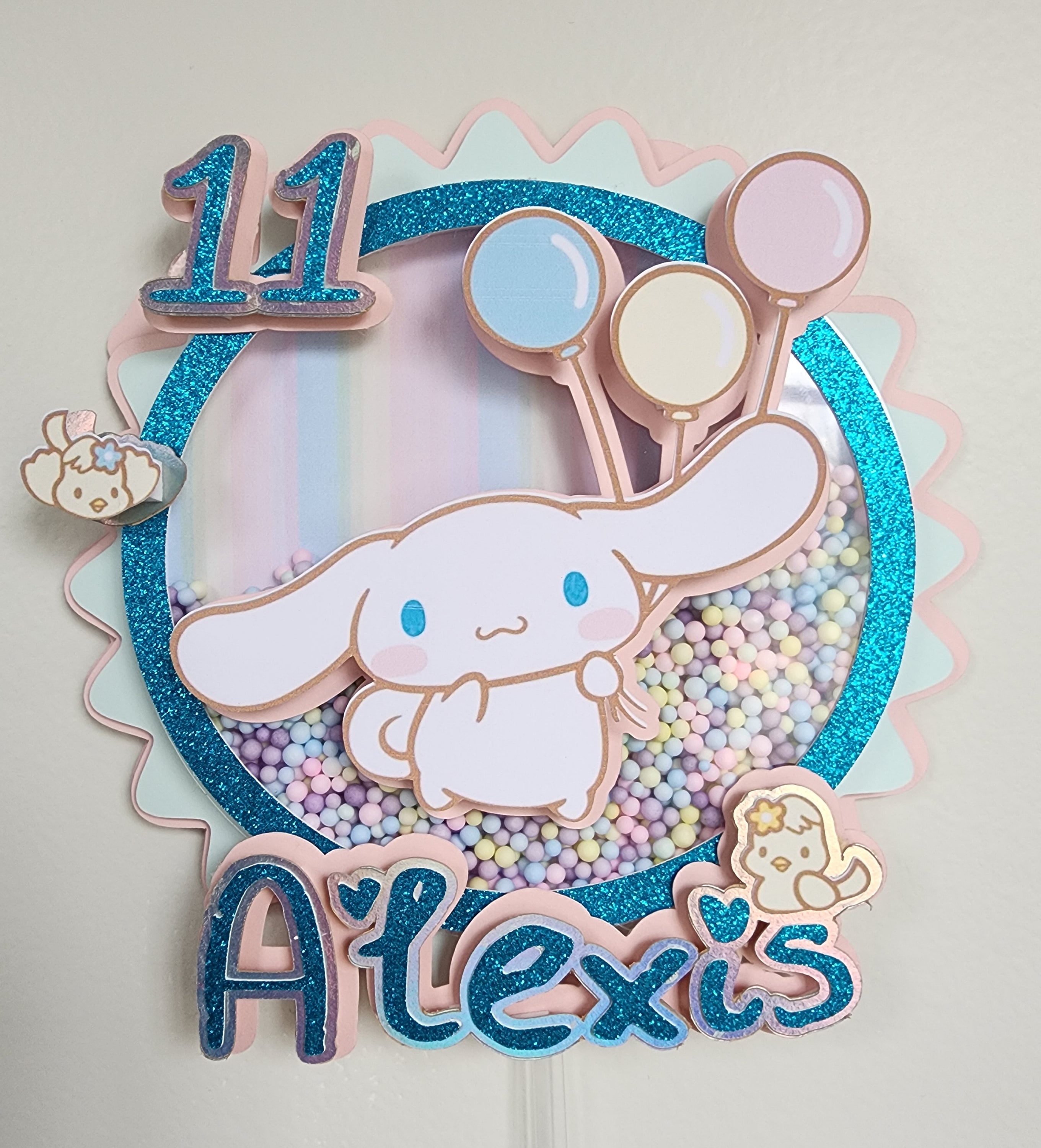 Cinnamoroll Cake Topper Cinnamoroll Birthday Cinnamoroll Sanrio ...