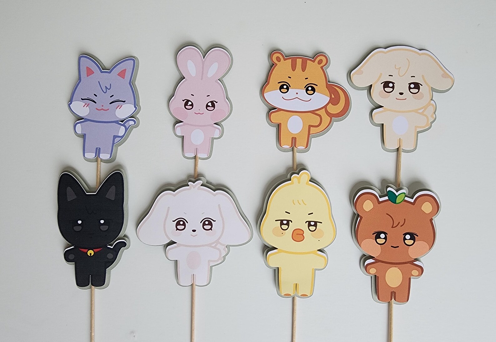 Ateez Birthday Ateez Party Ateez Cupcake Toppers Aniteez Birthday ...