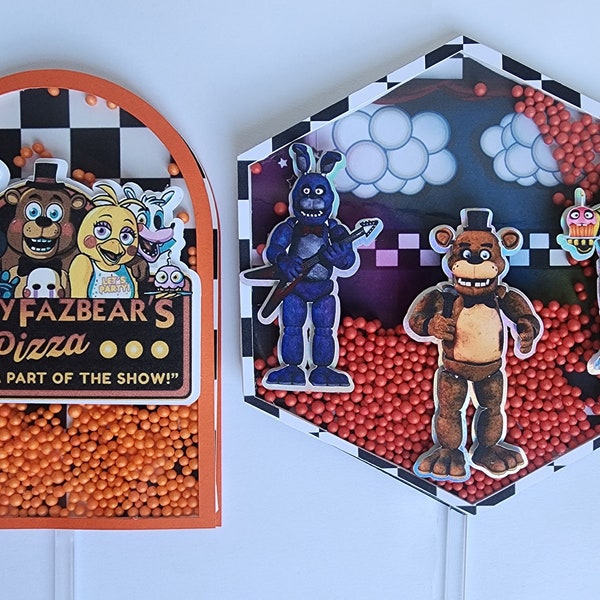 Five Nights at Freddys Cake Topper - Etsy
