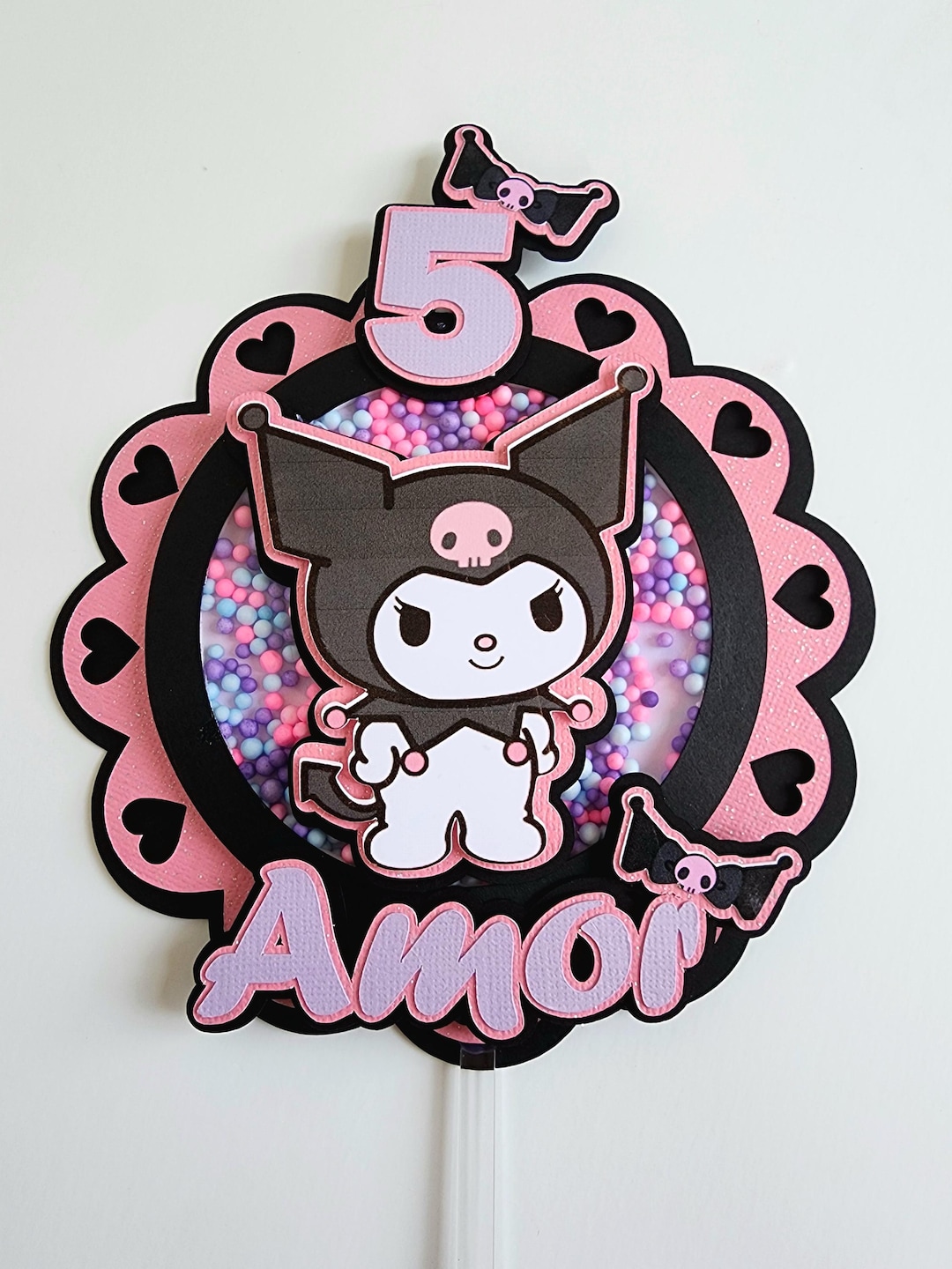 Kuromi Birthday Kuromi Cake Topper Kuromi Party Kuromi Cupcake Topper ...