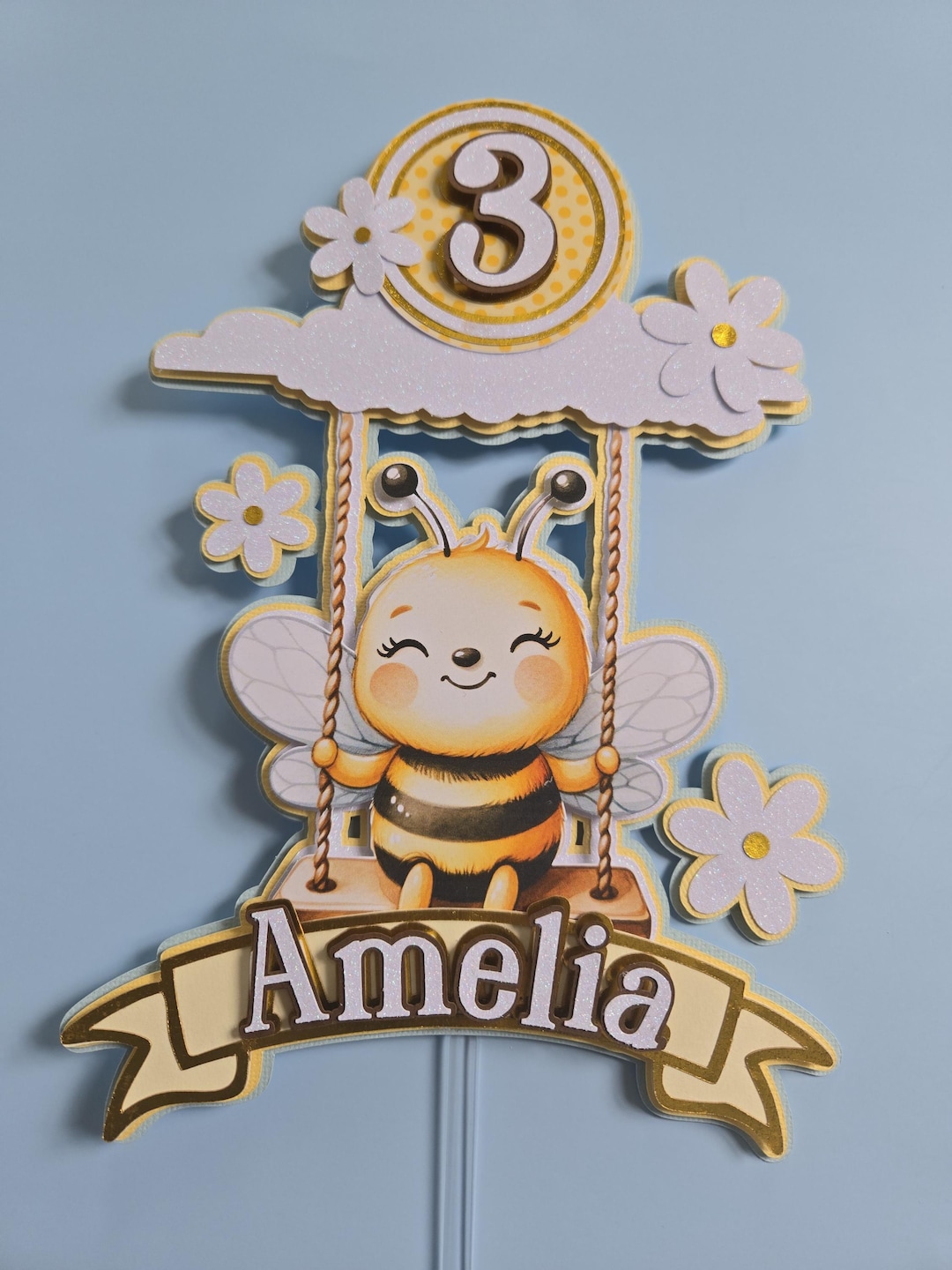 Bee Cake Topper Bumblebee Cake Topper Little Bee Cake Topper Bee-utiful ...