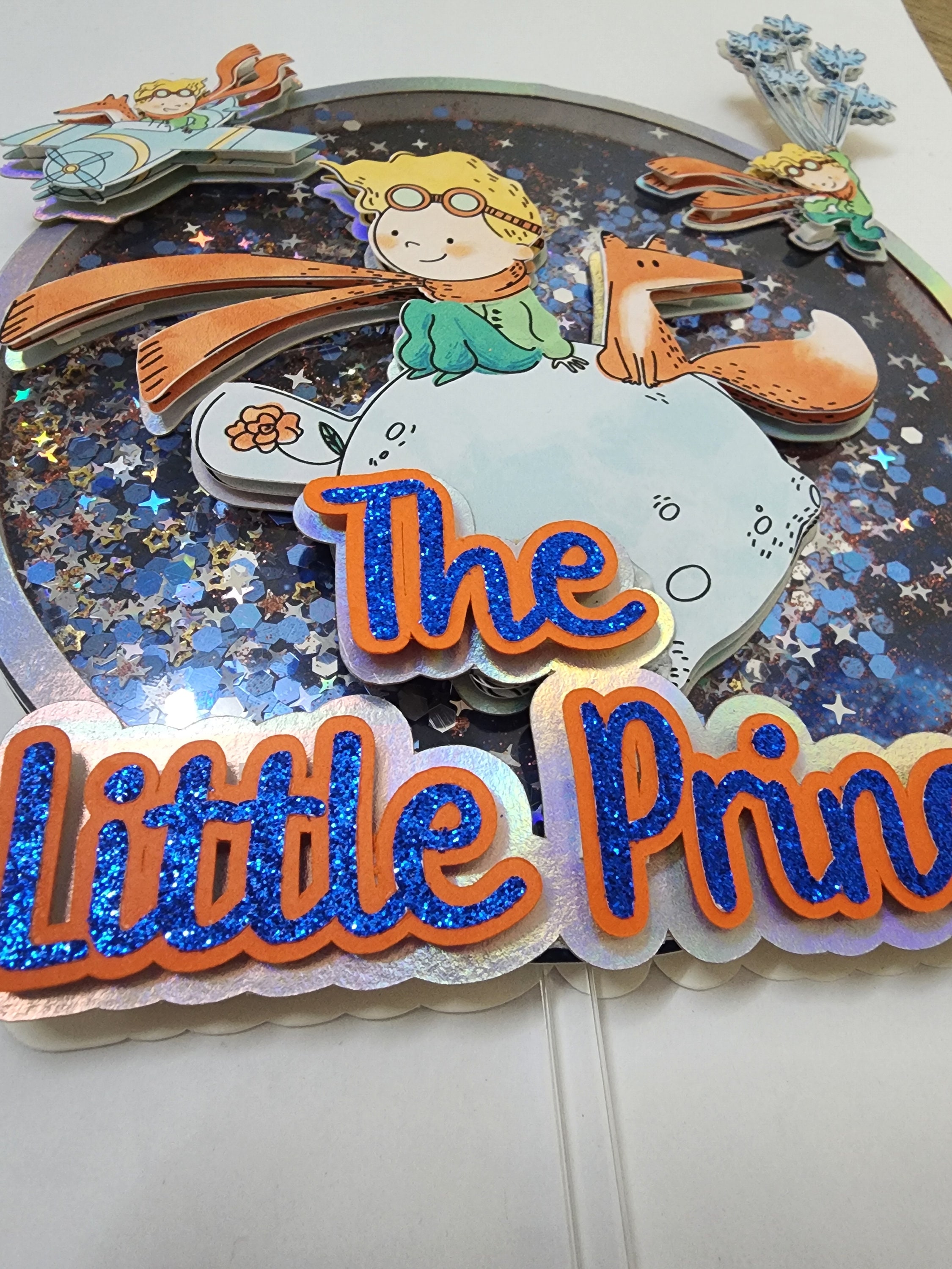 The Little Prince Cake Topper Little Prince and Fox Cake Topper El ...