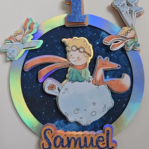 The Little Prince Cake Topper Little Prince and Fox Cake Topper El ...