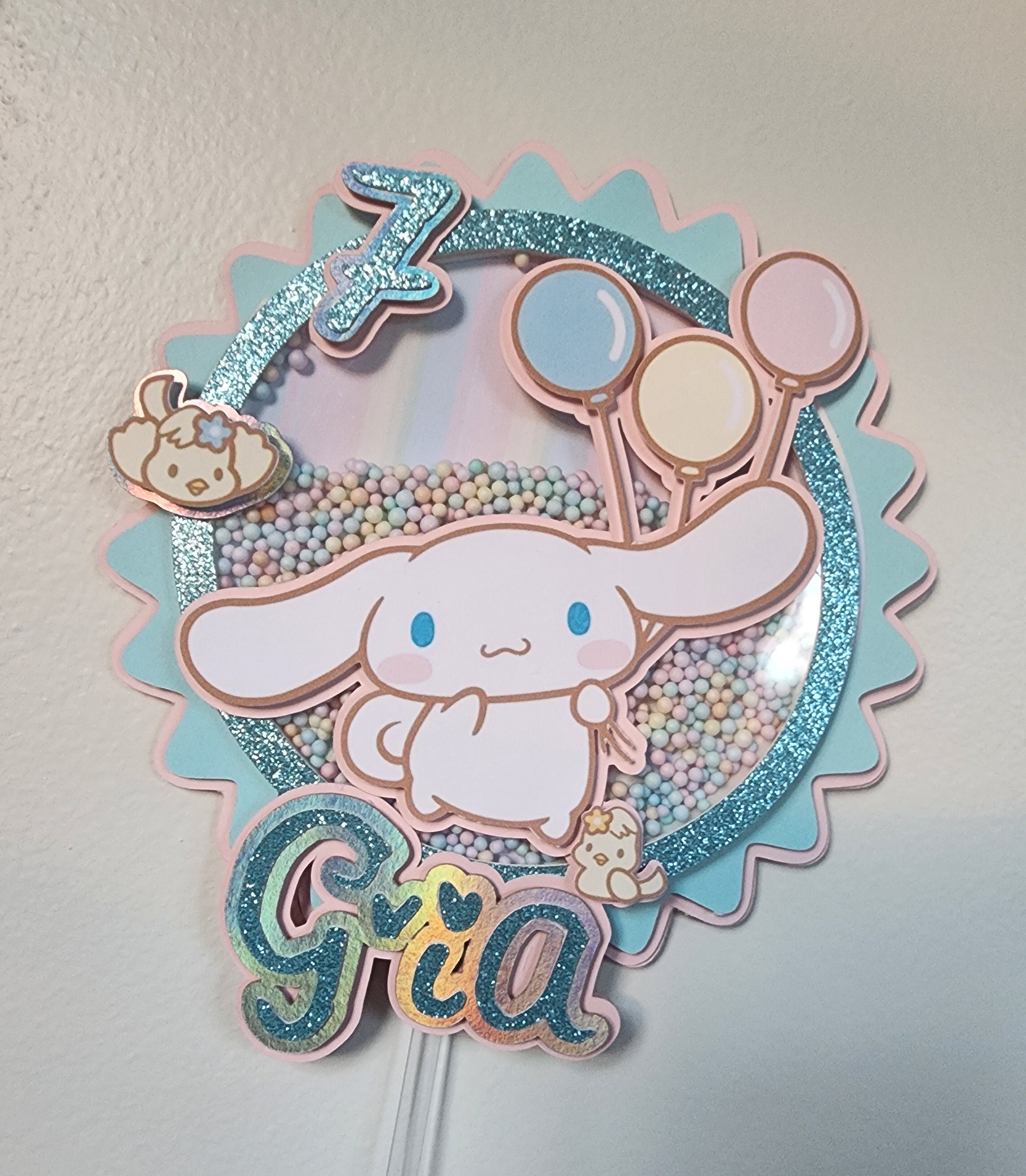 Cinnamoroll Cake Topper Cinnamoroll Birthday Cinnamoroll Sanrio ...