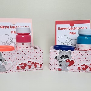 Valentine's Day Activity Box for Kids Valentine's Day Favor Box ...
