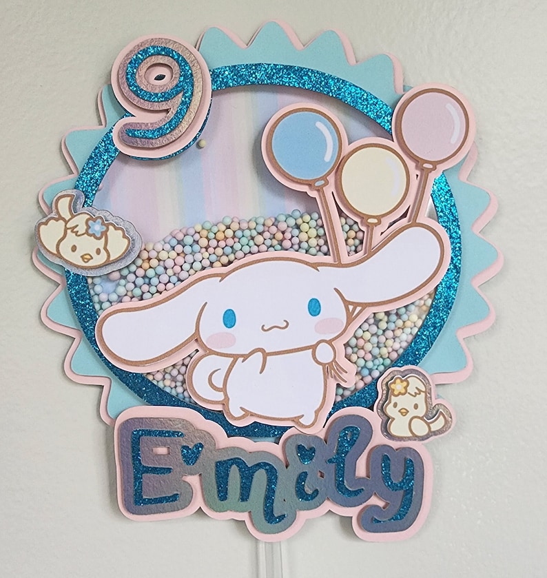Cinnamoroll Cake Topper Cinnamoroll Birthday Cinnamoroll Sanrio ...